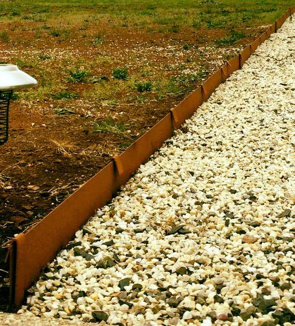 200mm Garden Edging – Metal Trend