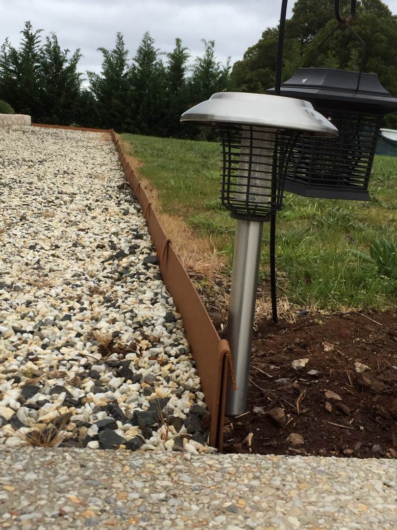 200mm Garden Edging – Metal Trend